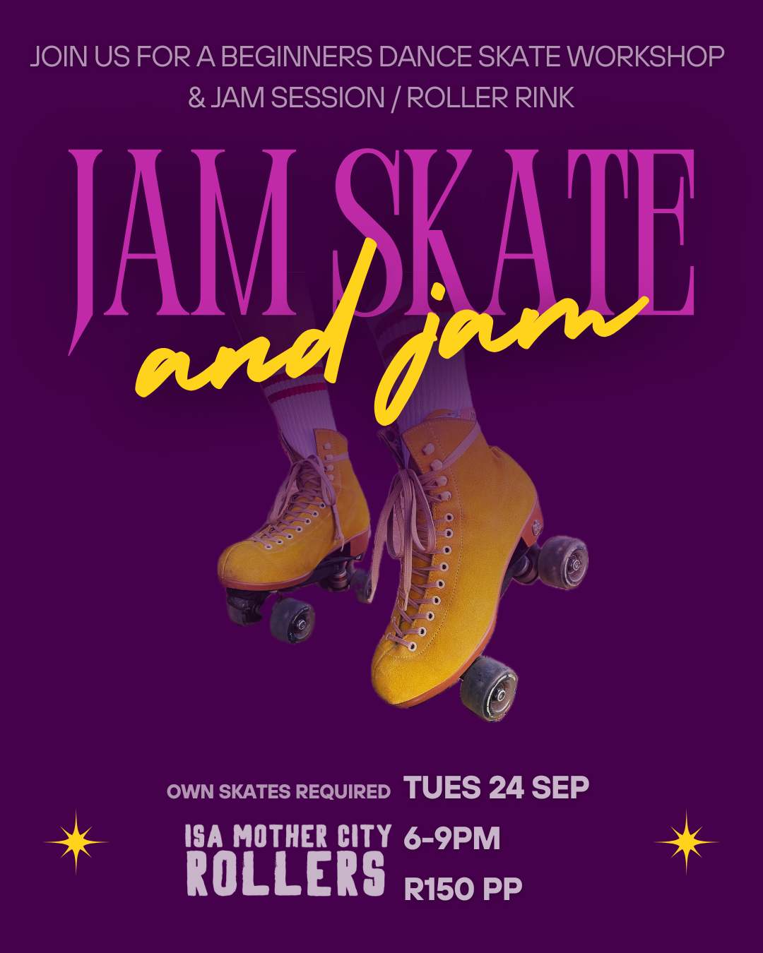Skate Classes - Isa Mother City Rollers